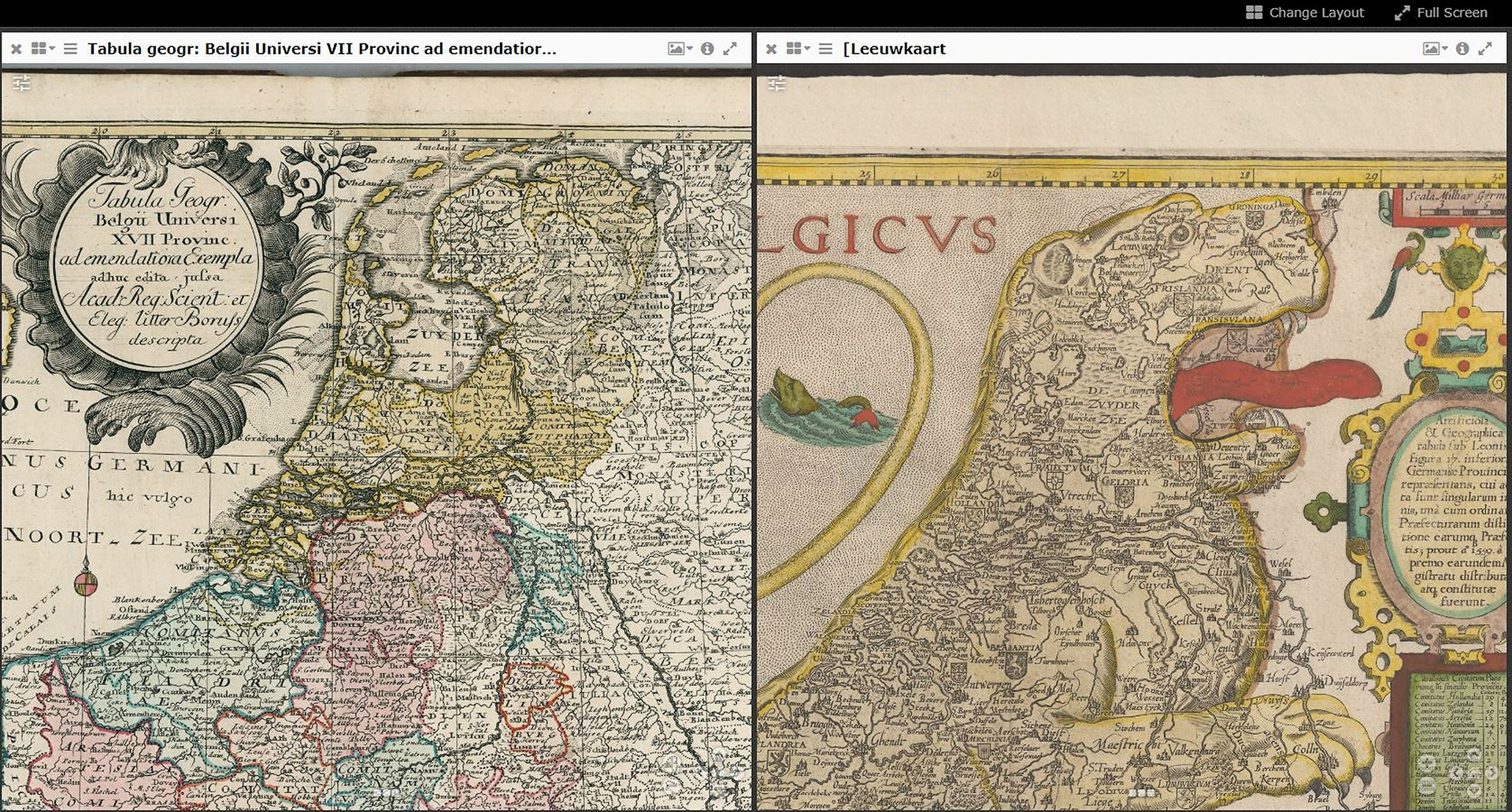 Digitised texts and images available via advanced IIIF-technology ...